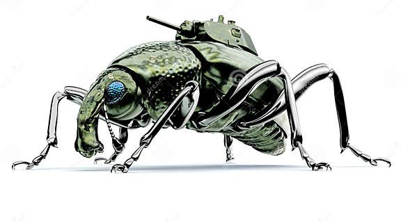 Digital Safety Concept Electronic Computer Bug Isolated Stock ...