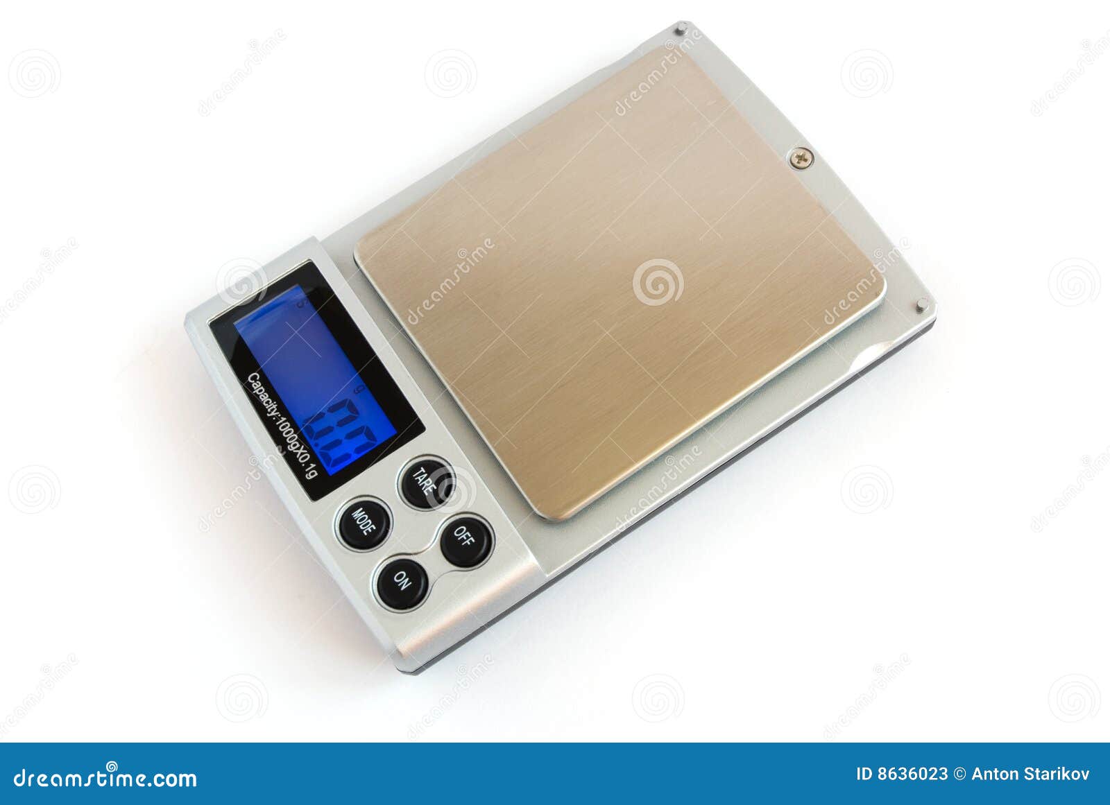 Digital scale stock image. Image of pound, balance, measuring - 8636023