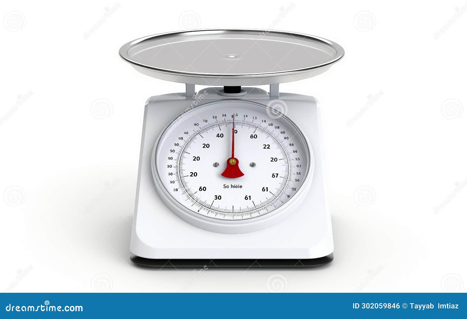 Digital Scale Isolated on White Background.o Stock Illustration ...