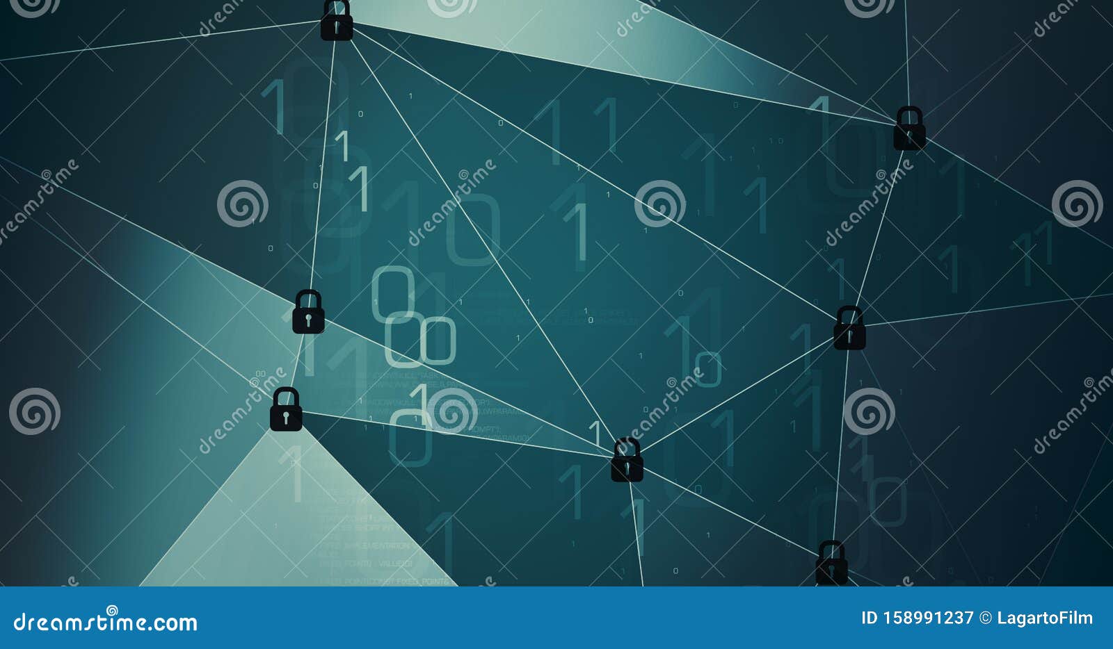 Digital Science Innovation, Computer Signal Process Stock Illustration ...