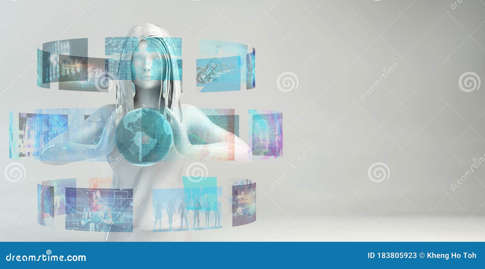 Digital Science stock illustration. Illustration of explosion - 183805923