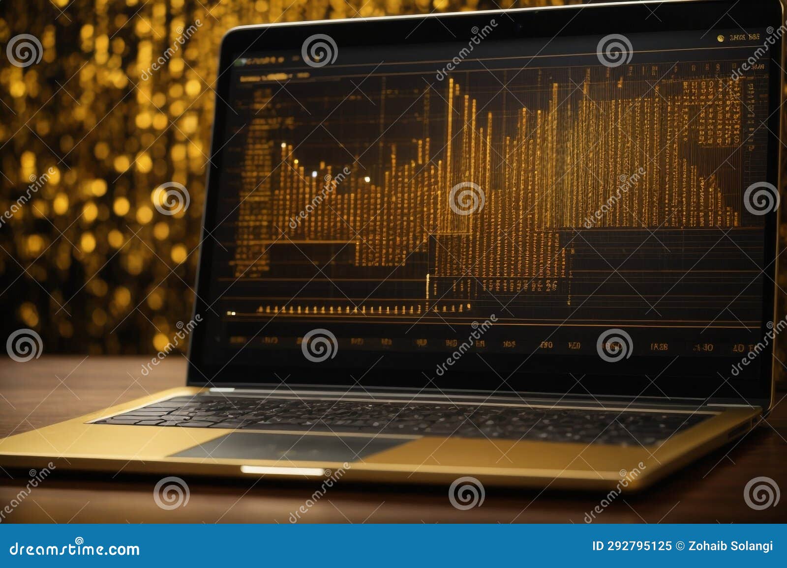 Digital Binary Data Wallpaper Ai Generated Stock Illustration ...