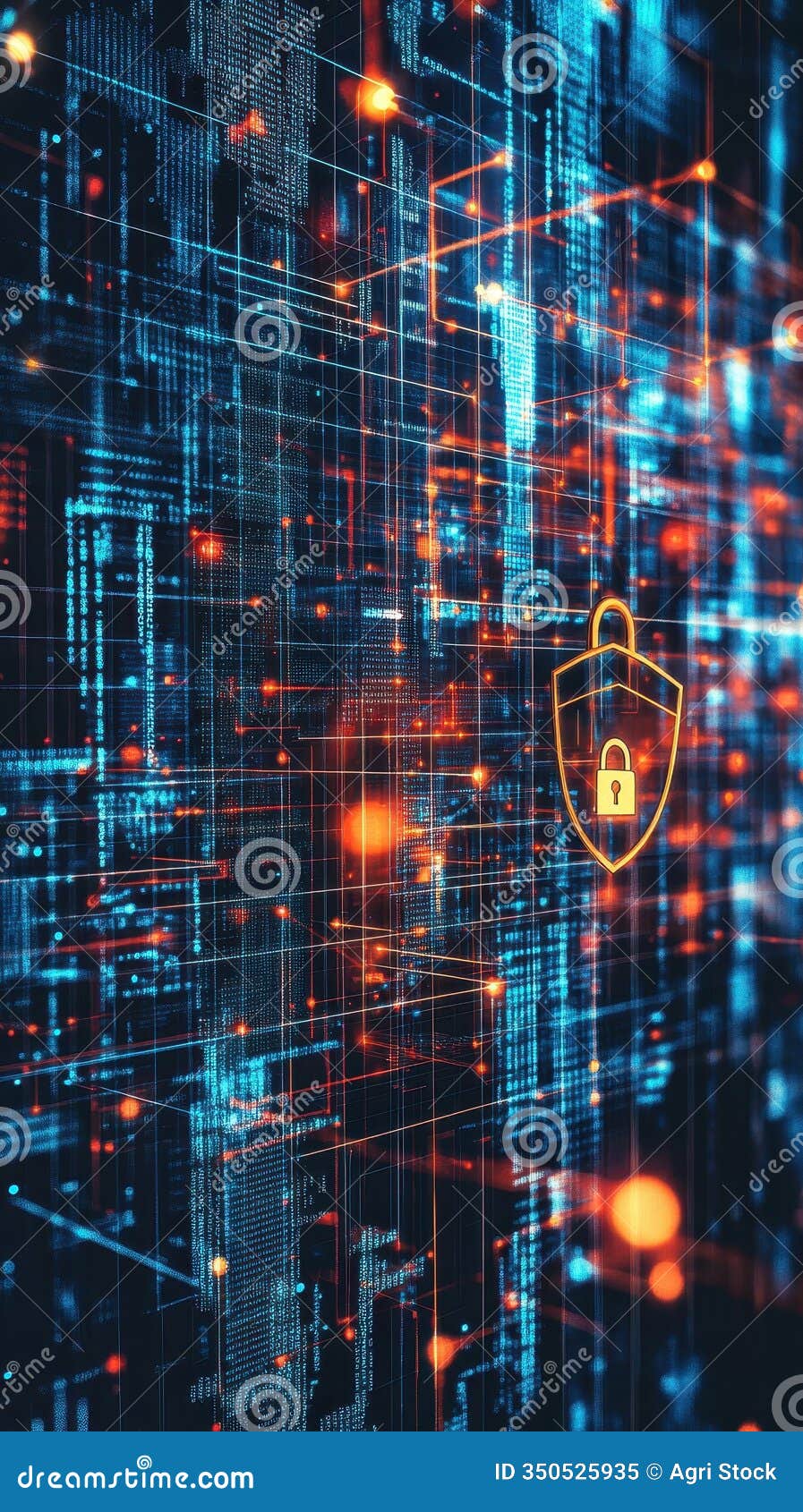 Padlock Inside House Plan Royalty-Free Illustration | CartoonDealer.com ...