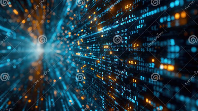 Digital Security: Futuristic Binary Coding and Cyber Communication in ...