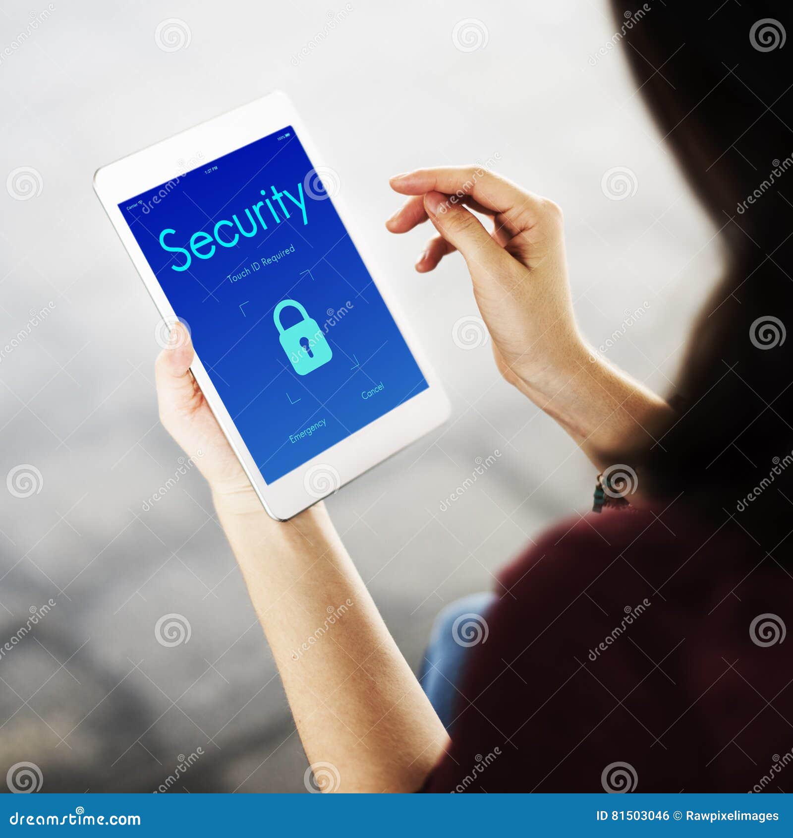 Digital Security Lockscreen Concept Stock Photo - Image of social, lock ...