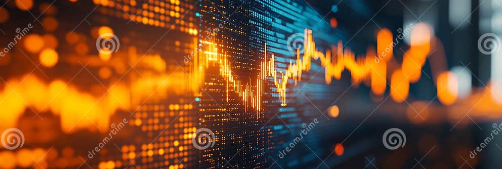 A Digital Seismograph is Displaying Realtime Earthquake Data on a ...