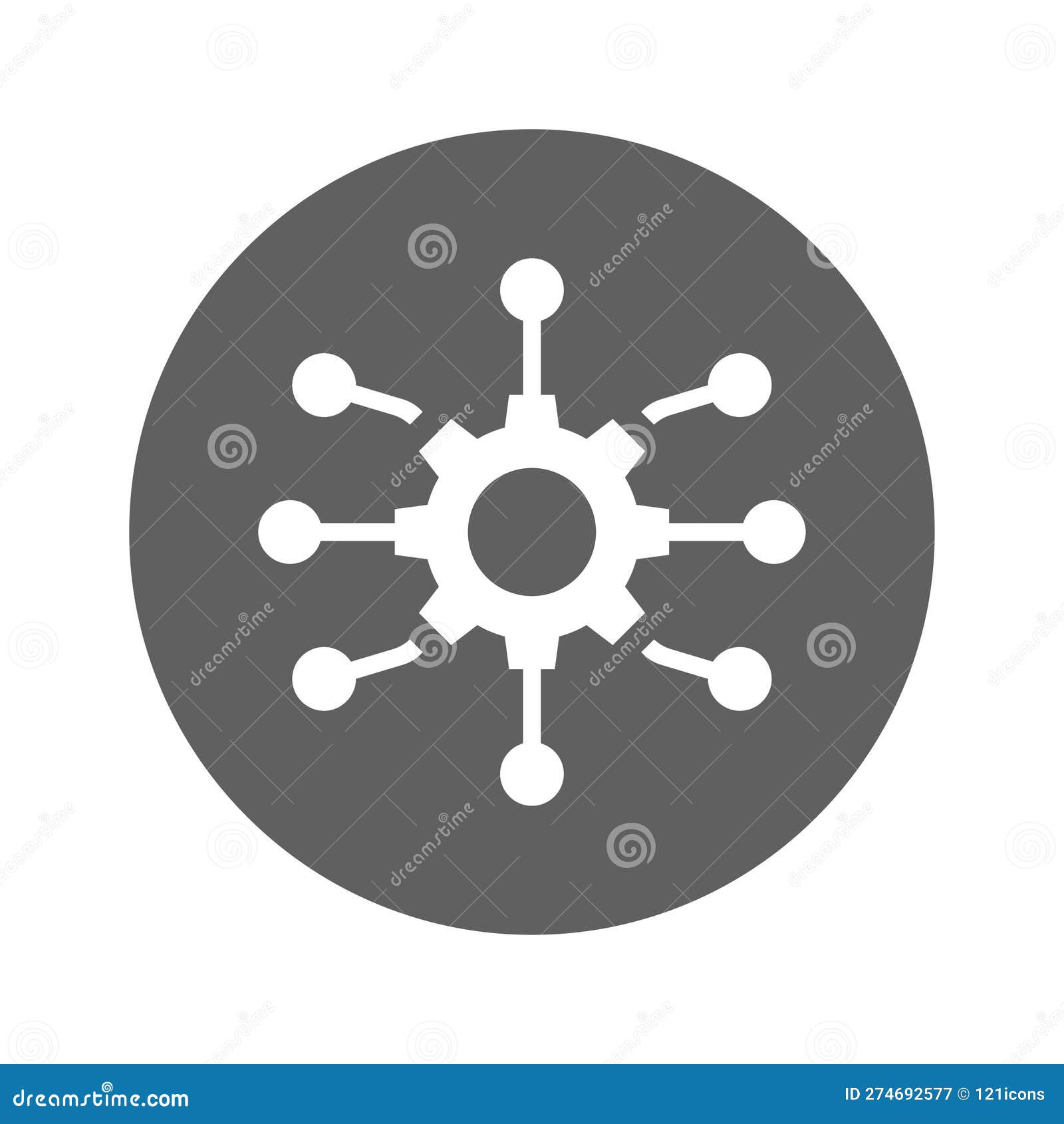 Digital, Settings, Management Icon Stock Illustration - Illustration of ...