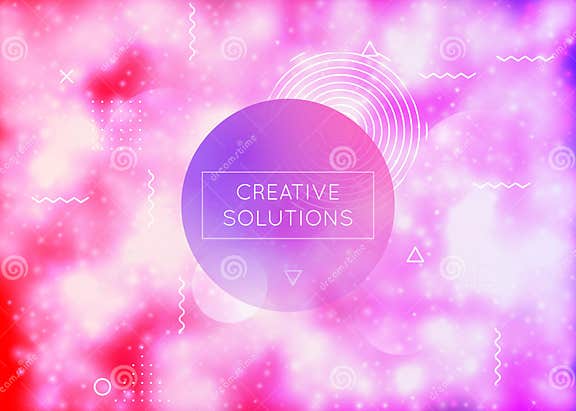 Digital Shape. Light Vector. Blue Magic Pattern Stock Vector ...