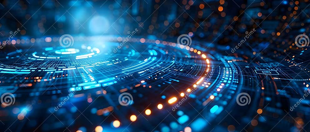 Digital Shield: the Pulse of Data Protection. Concept Cybersecurity ...