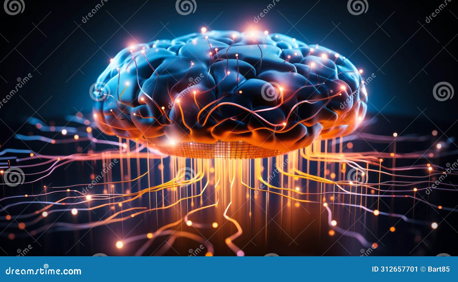 Digital Shift in Human Intellect 3D Brain from Neurons To Circuitry ...