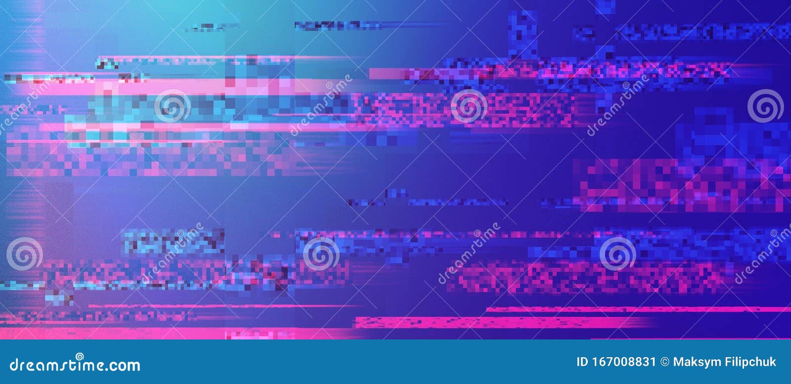 Digital Signal Artifacts, Glitch Texture, Cyberspace Visualization ...