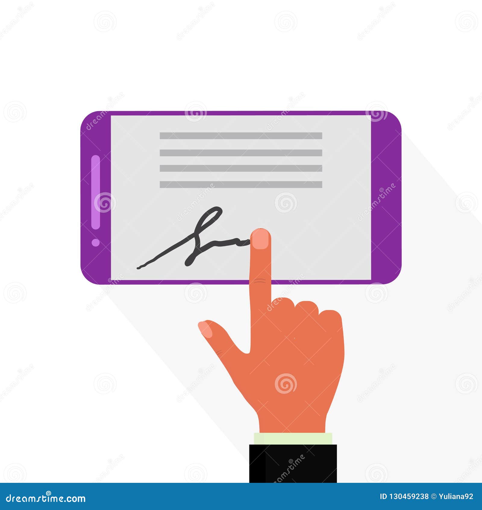 Digital Signature On Mobile Phone. Man Signing Electronic Document With ... Digital Signature On Mobile Phone. Man Signing Electronic Document With ...