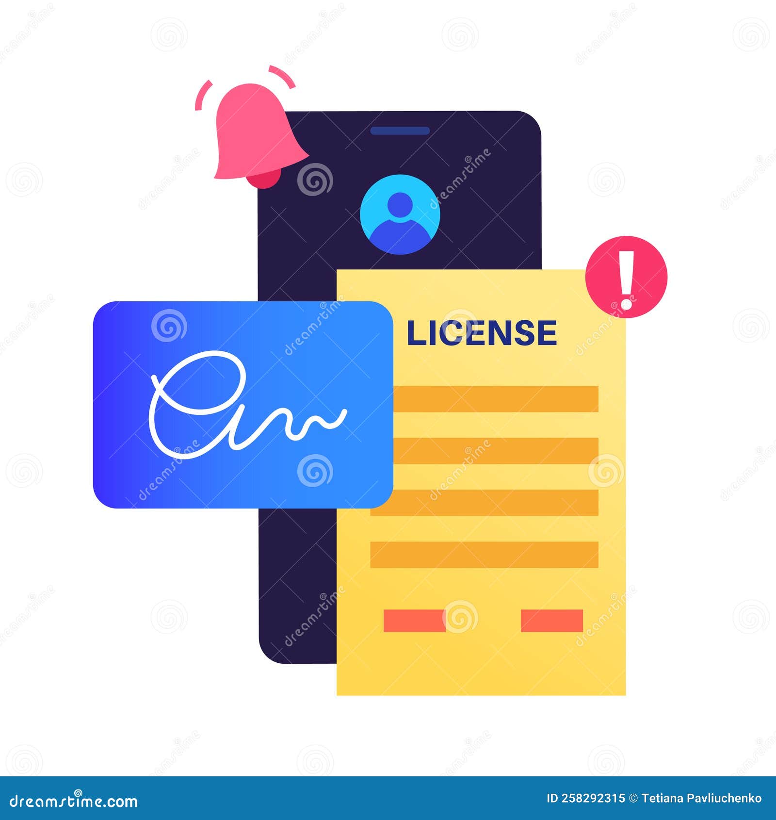 Digital Signature Signing stock vector. Illustration of write - 258292315 Digital Signature Signing stock vector. Illustration of write - 258292315