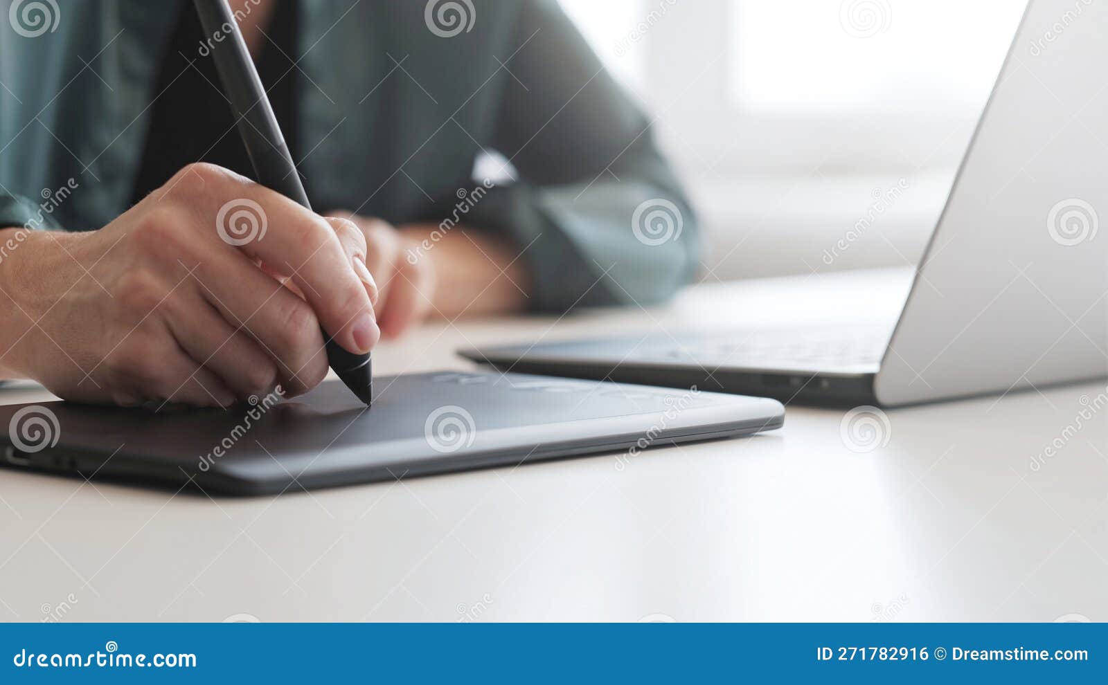 Digital Sketching Web Design Graphic Editor Pen Stock Photo - Image of ...