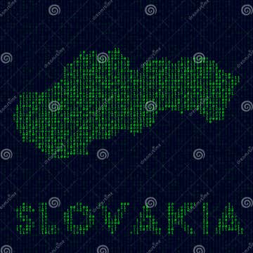 Digital Slovakia logo. stock vector. Illustration of global - 180757610