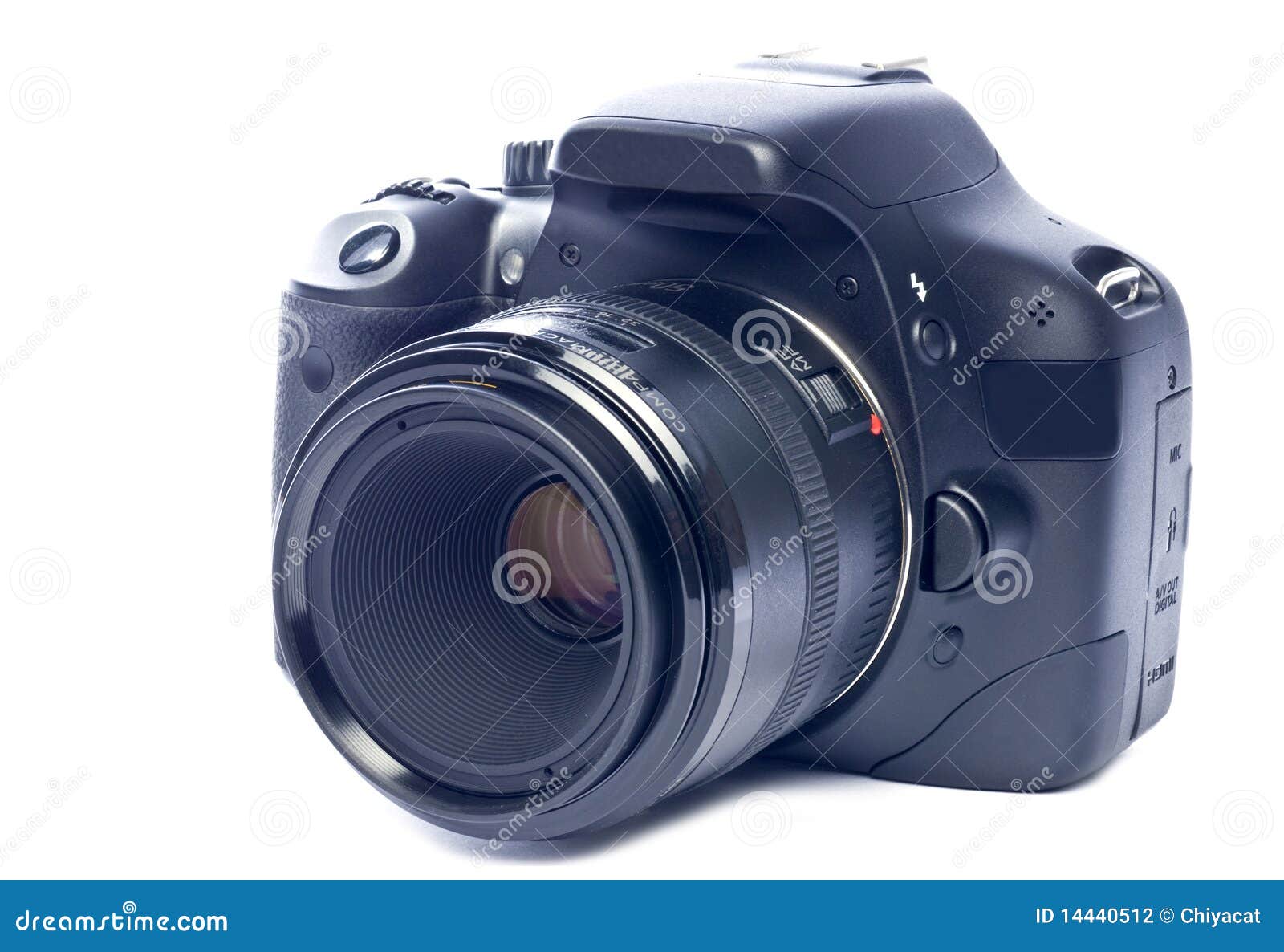 Digital SLR Camera stock photo. Image of camera, plastic - 14440512