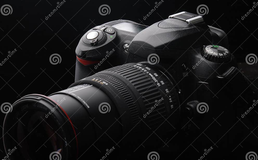 Digital SLR Camera stock image. Image of shoot, nikon - 1773871