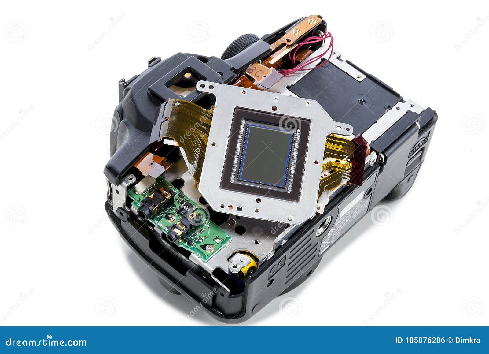 Digital SLR camera sensor editorial photo. Image of camera - 105076206