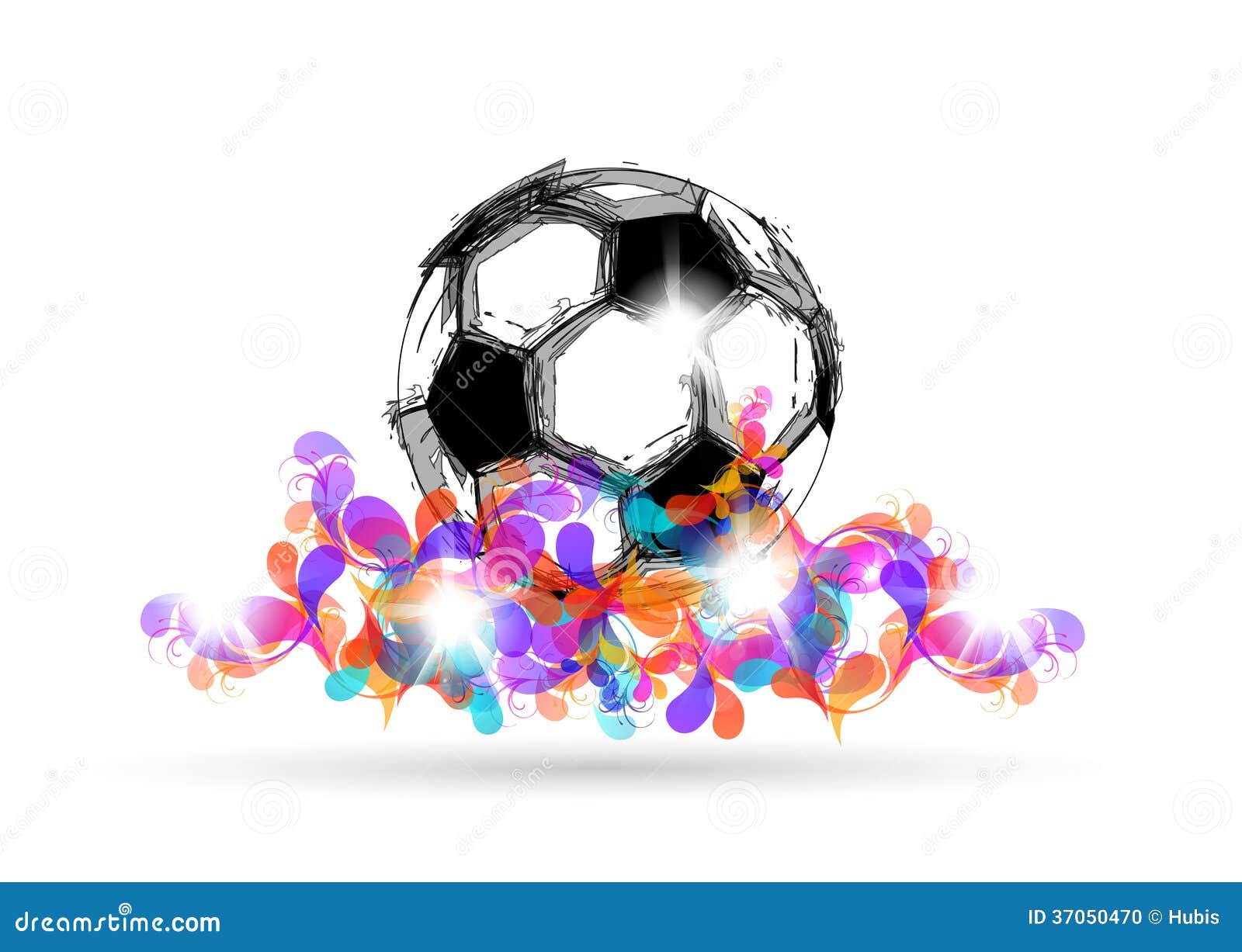 Digital soccer design stock vector. Illustration of dimensional - 37050470
