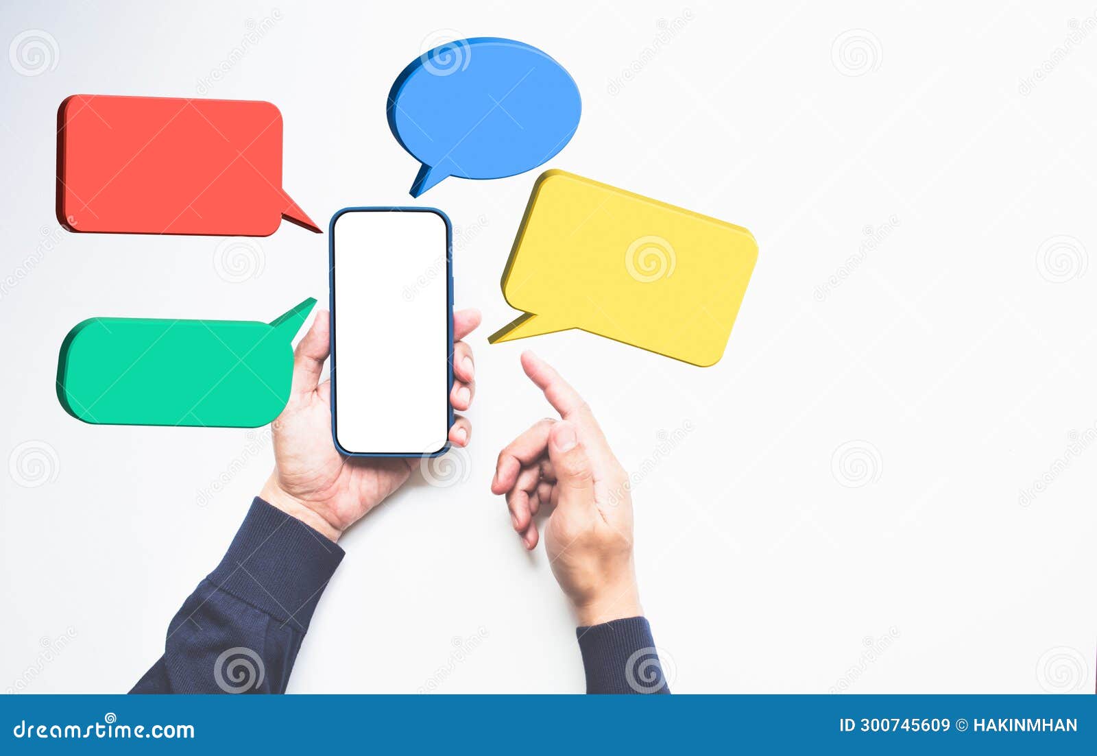 Digital,social Media Communication or Bot Chat Message Automation ...