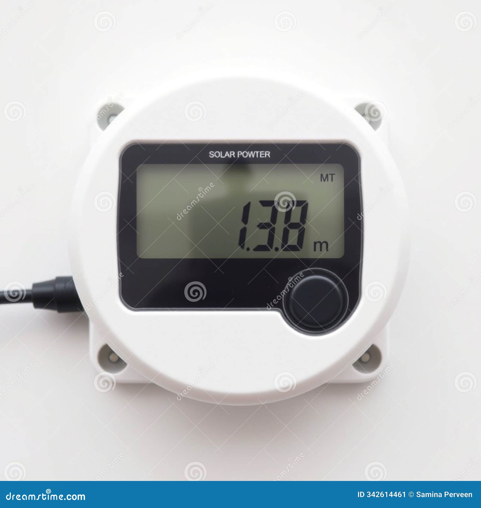 Digital Solar System, Featuring Central Orange Planet Surrounded By ...