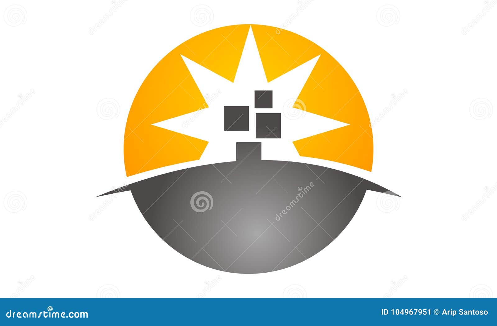 Digital Solution Template stock vector. Illustration of isolated ...