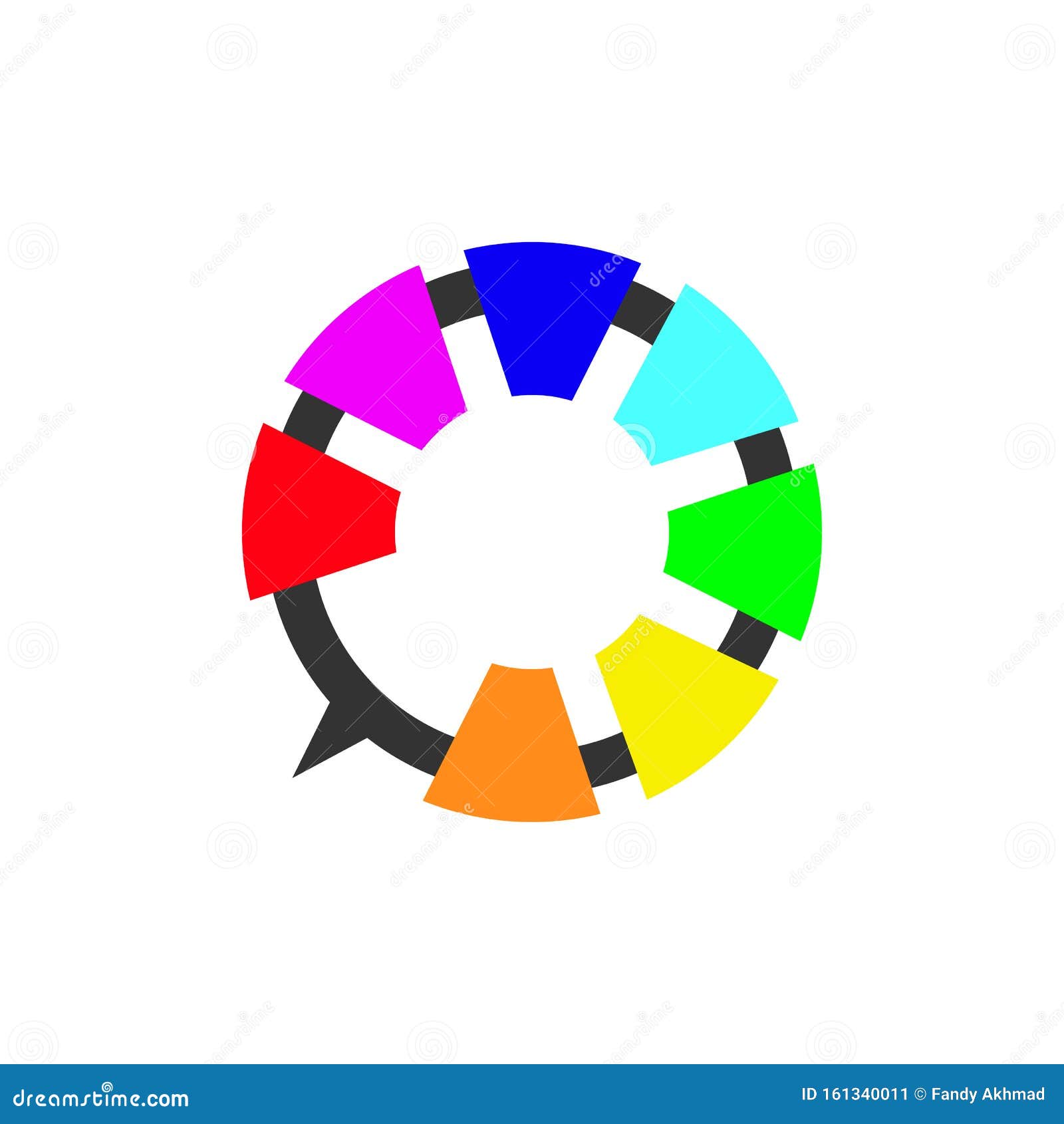 Digital Solutions Logo Designs Vector Concept Illustrations Stock ...