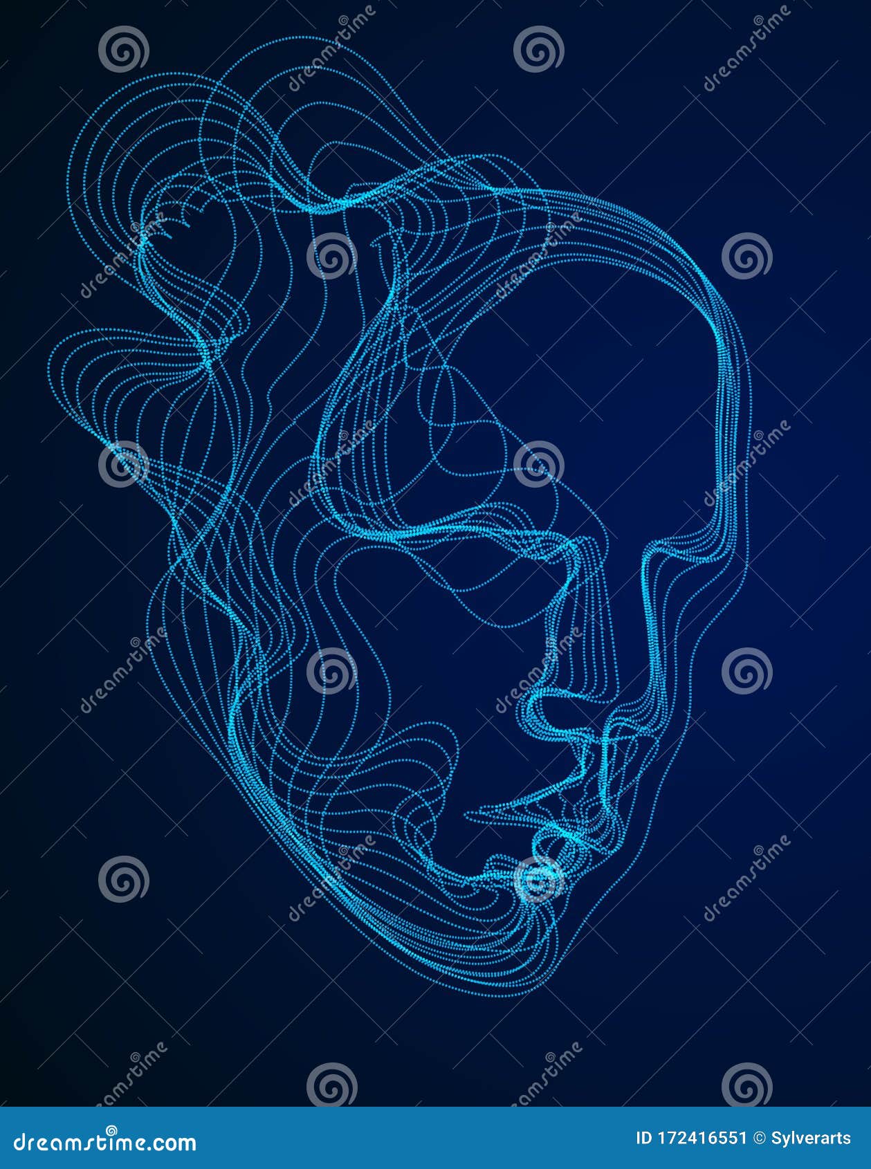 Digital Soul of Machine, Artificial Intelligence Software Visualization ...