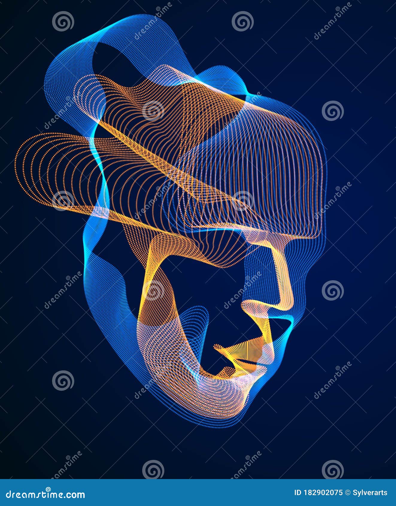 Digital Soul Of Machine, Artificial Intelligence Software Visualization ...