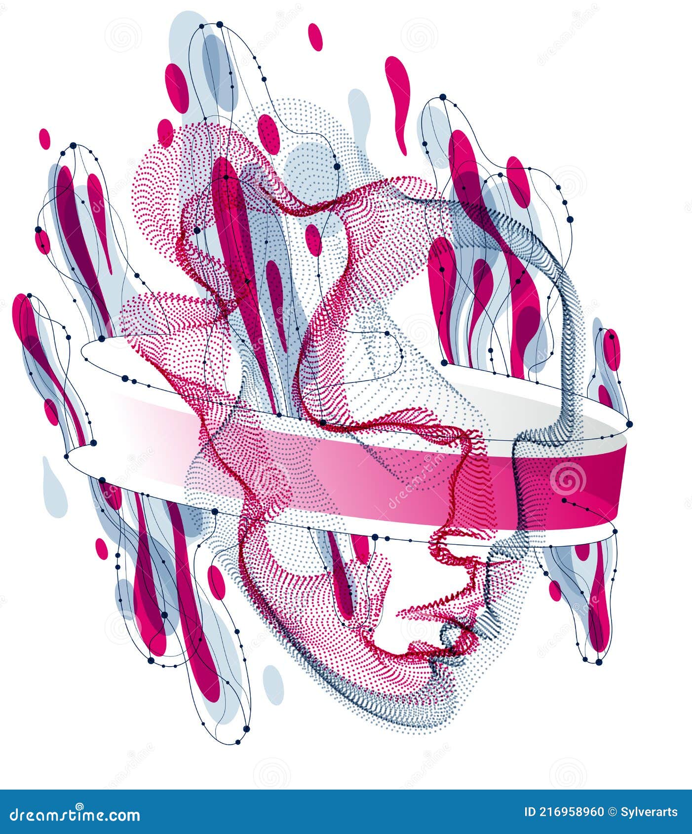 Digital Soul of Machine, Artificial Intelligence Software Visualization ...