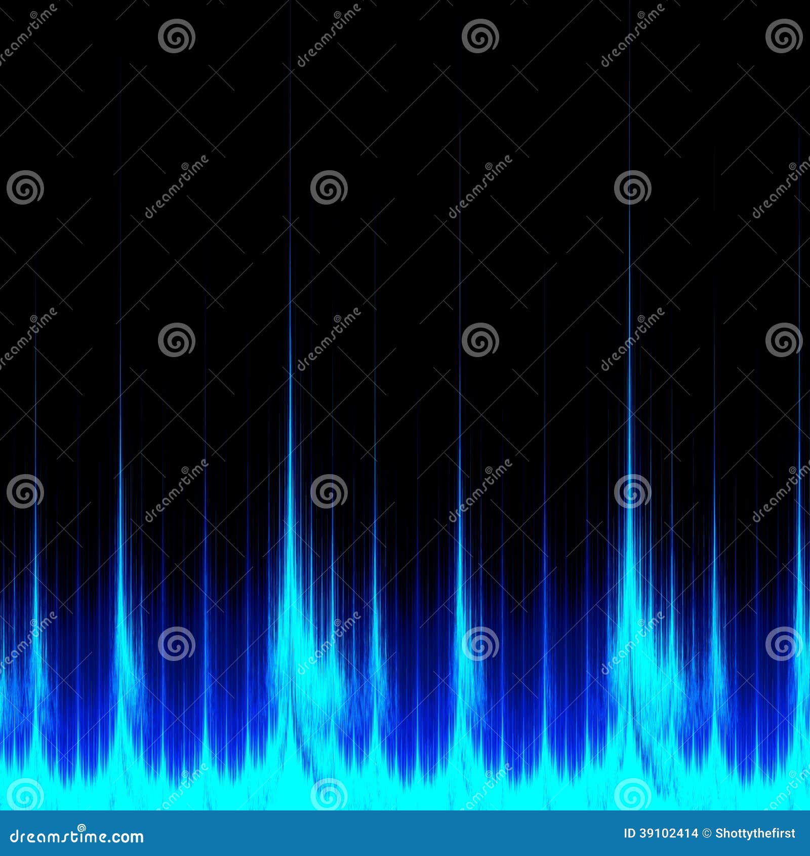 Digital Sound Signal stock illustration. Illustration of analyzer ...
