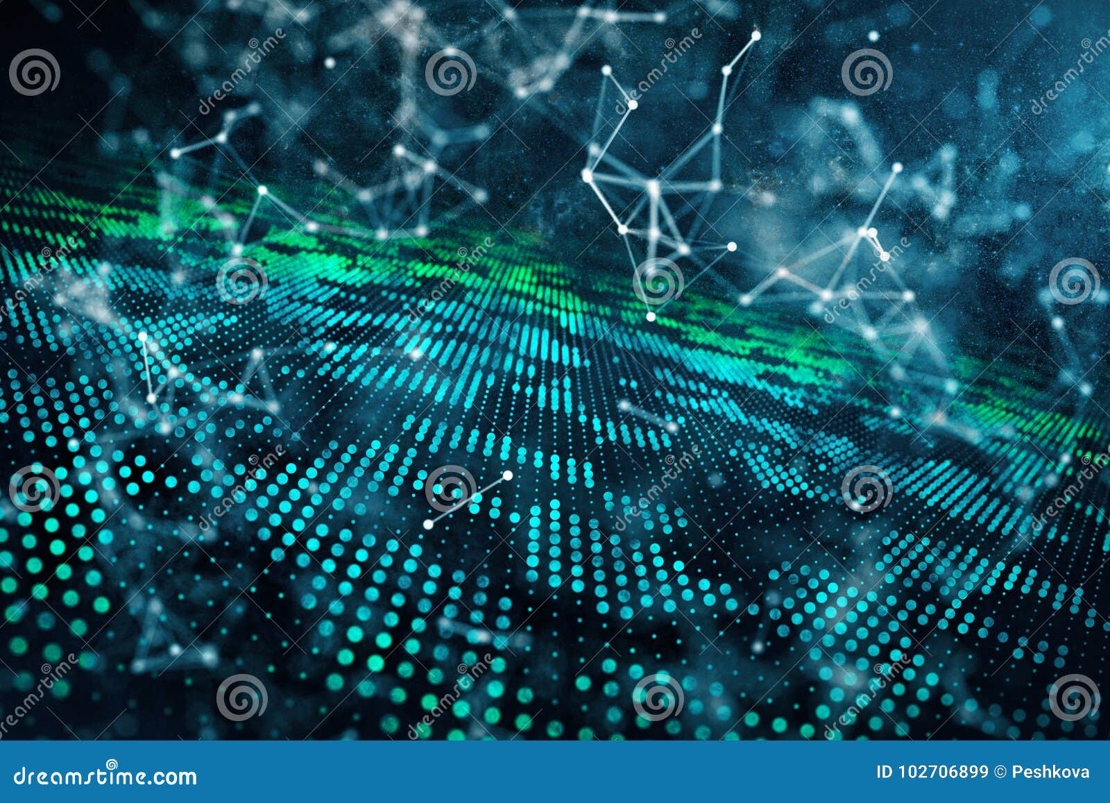 Digital space background stock illustration. Illustration of design ...