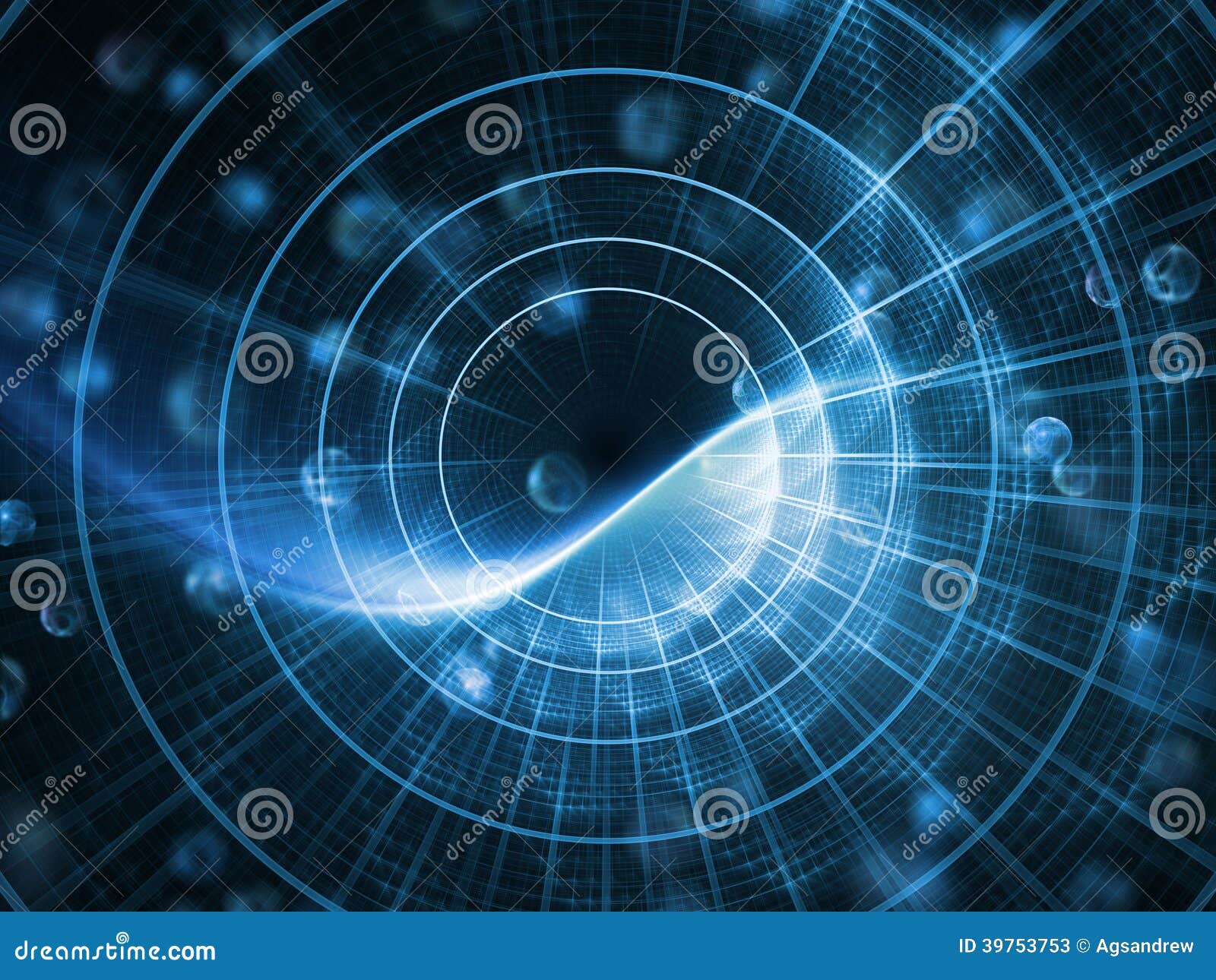 Digital Space stock image. Image of illuminate, geometry - 39753753