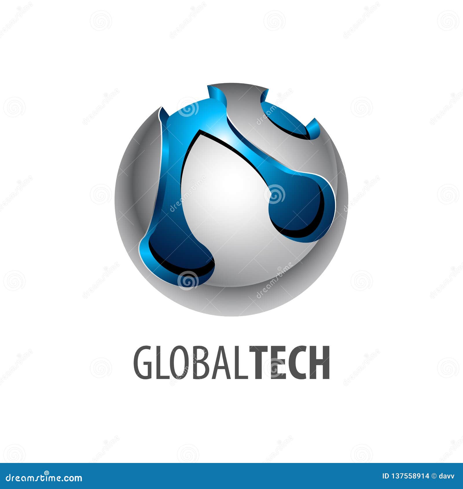 Global Link. Globe World Line Logo Concept Design. Symbol Graphic ...