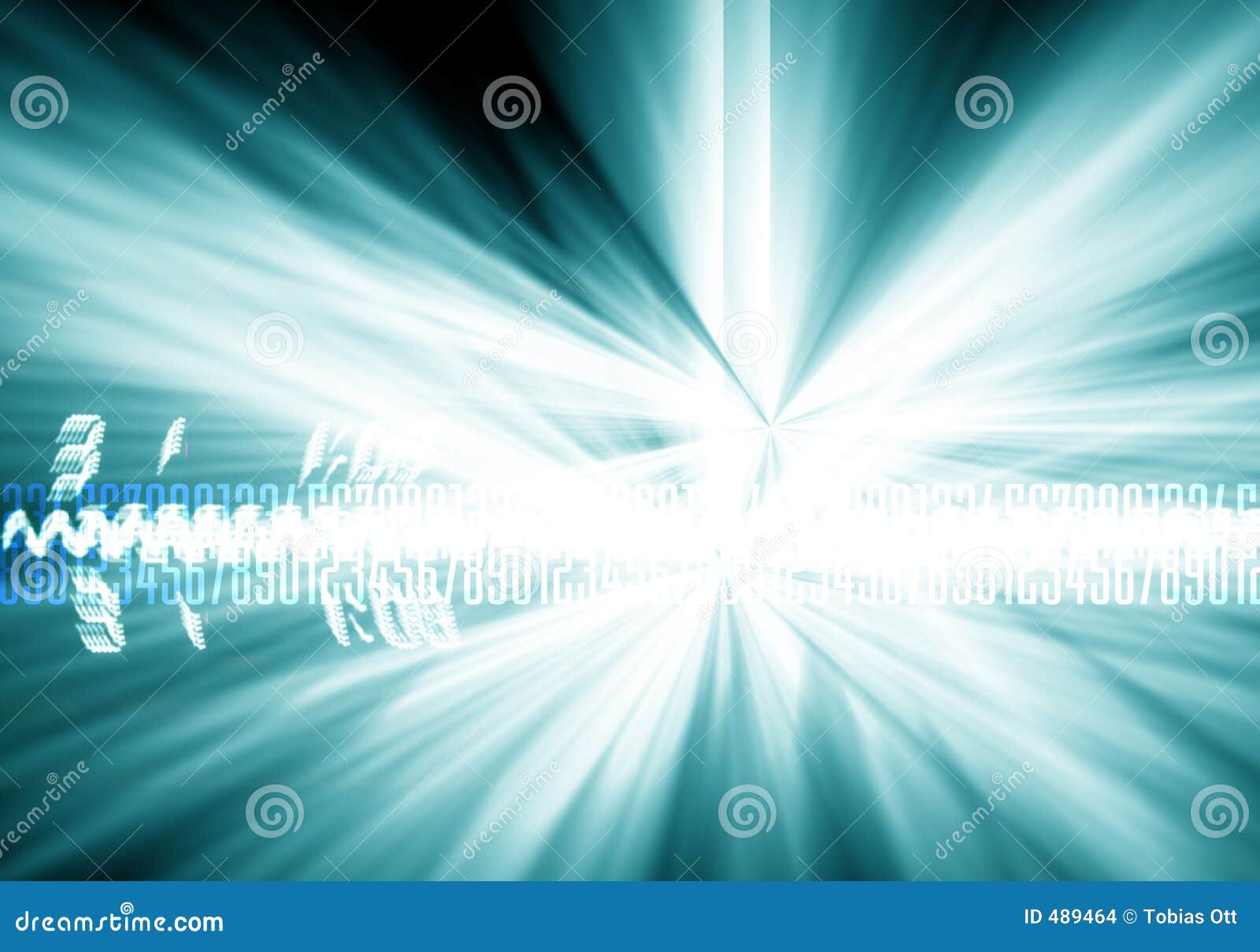 Digital spirit stock illustration. Illustration of crack - 489464