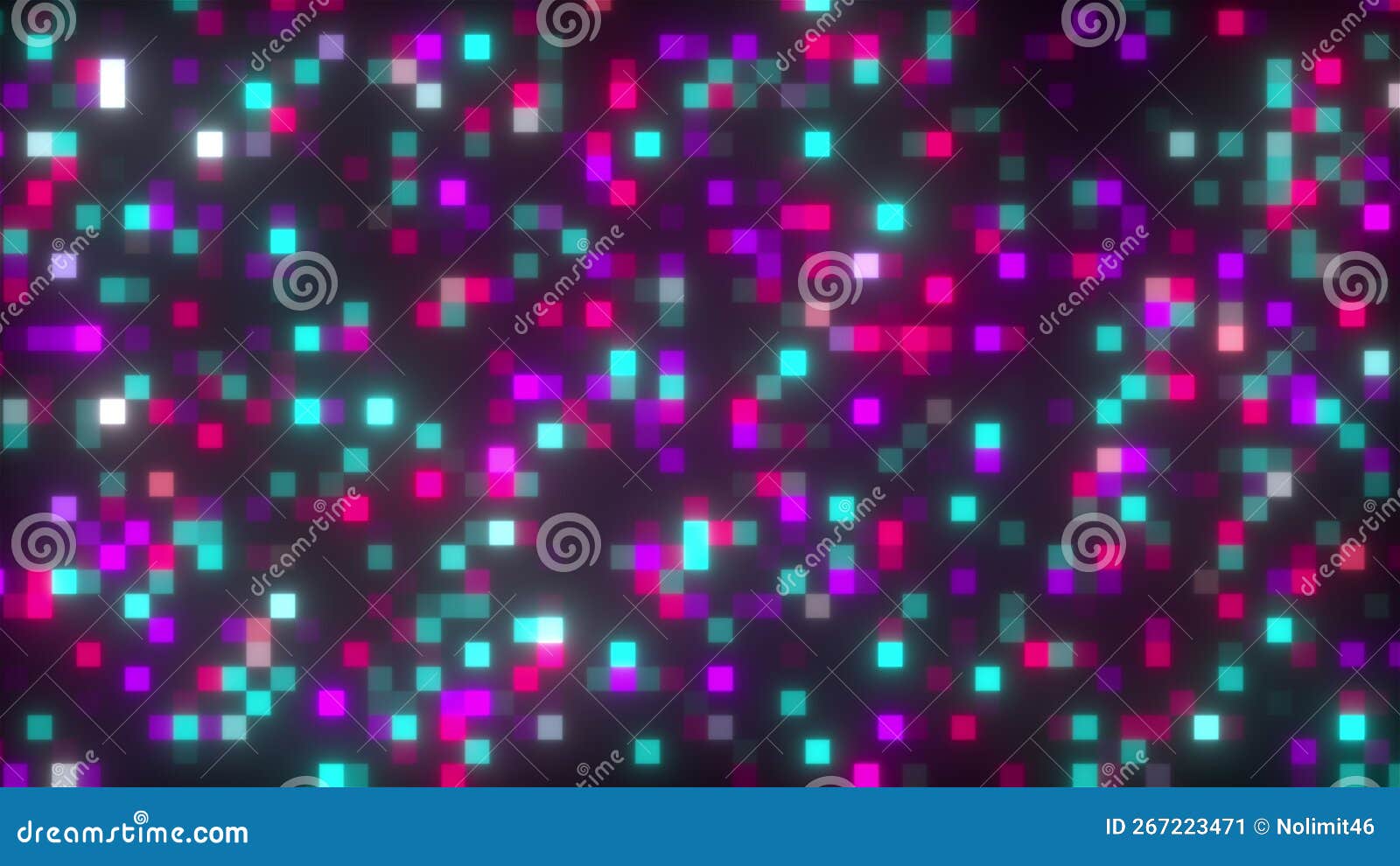 Digital squares stock illustration. Illustration of internet - 267223471