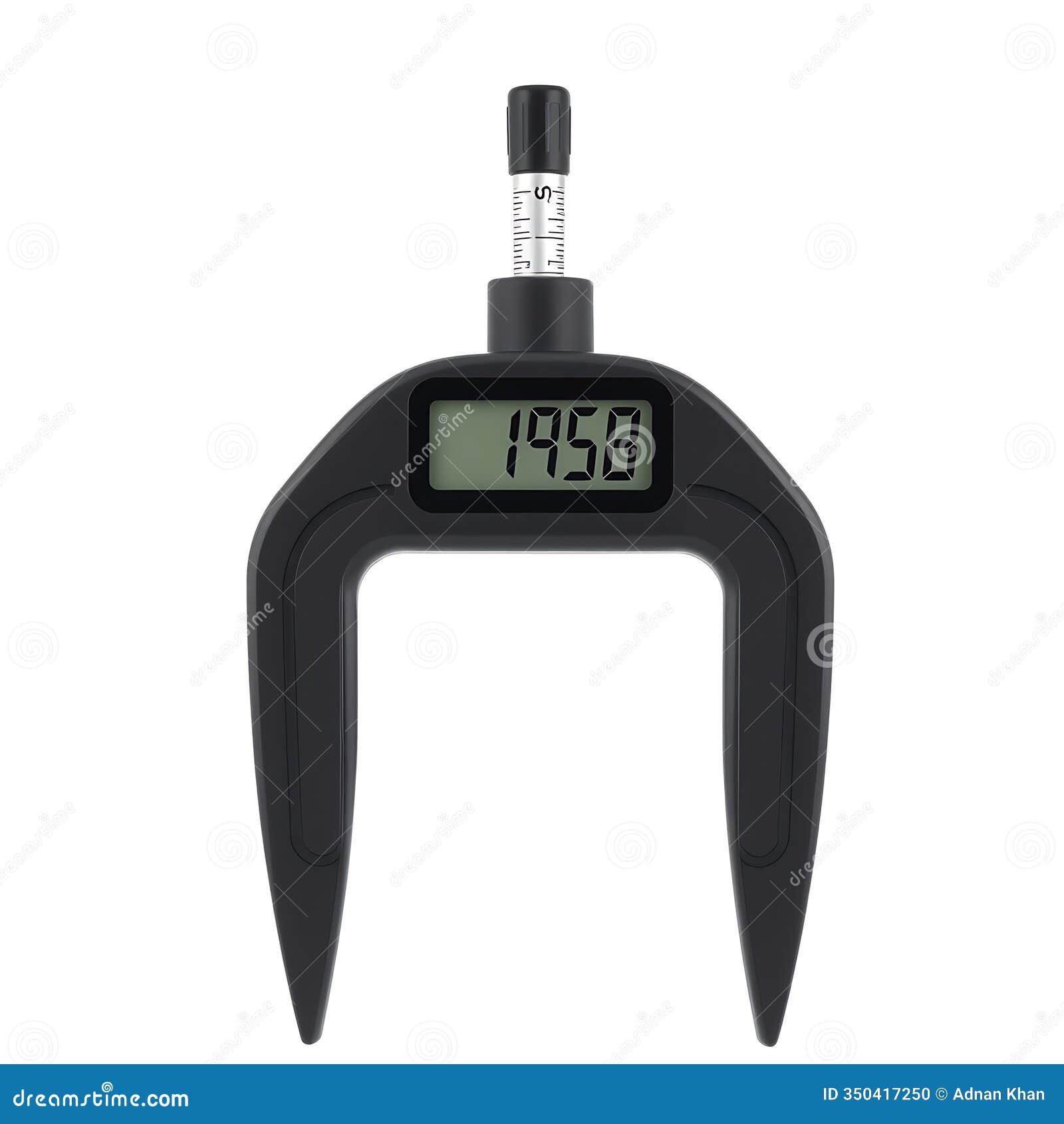 A Digital Stadiometer for Measuring Height Isolated on a White ...