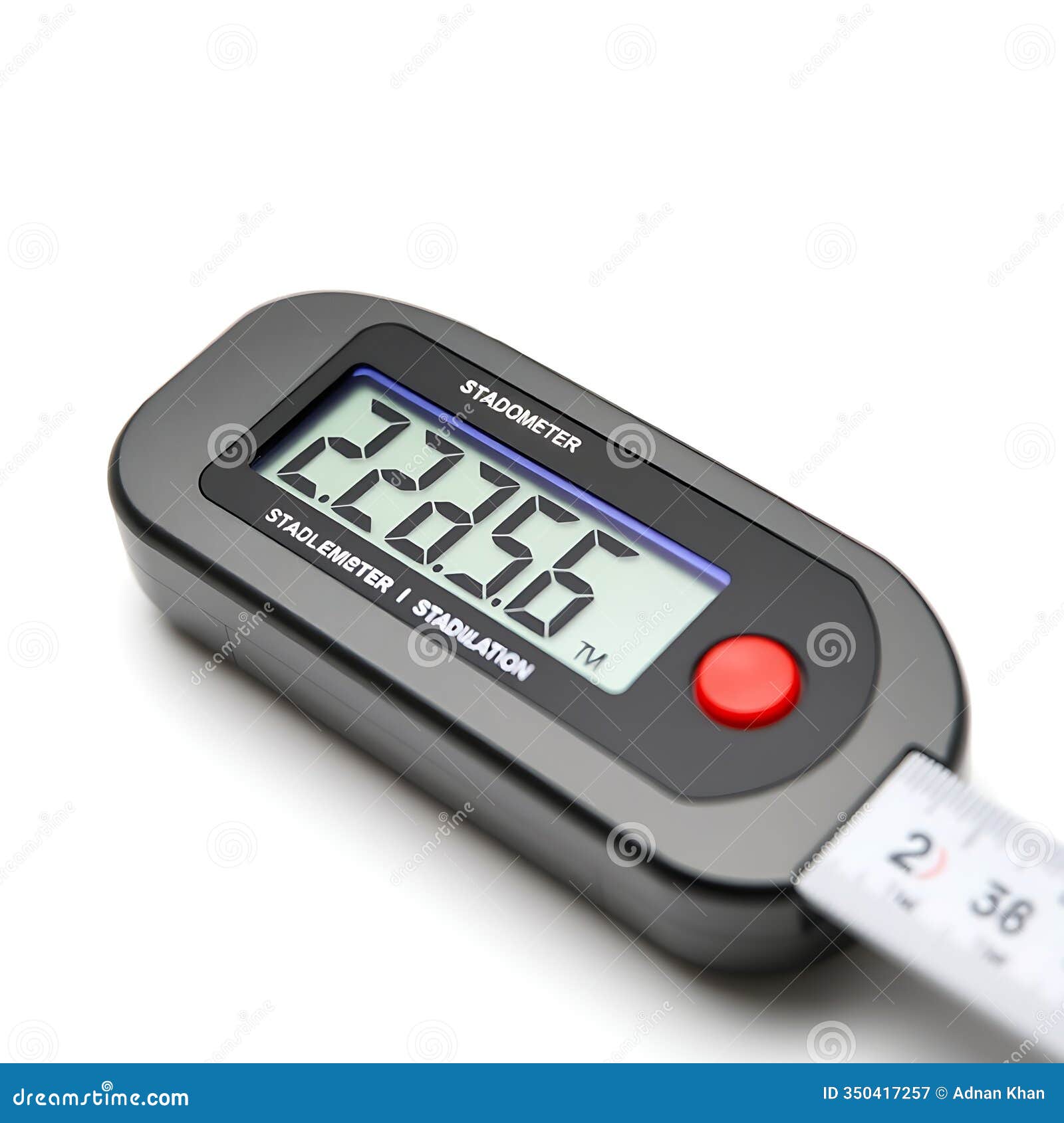 A Digital Stadiometer for Measuring Height Isolated on a White ...