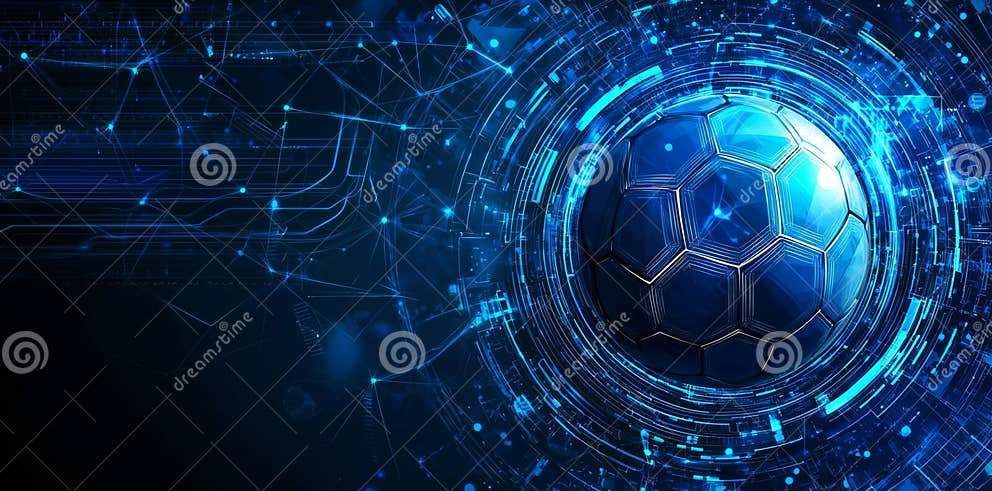 Digital Stage Layout for Hi-tech Advertising Background Artwork Using ...