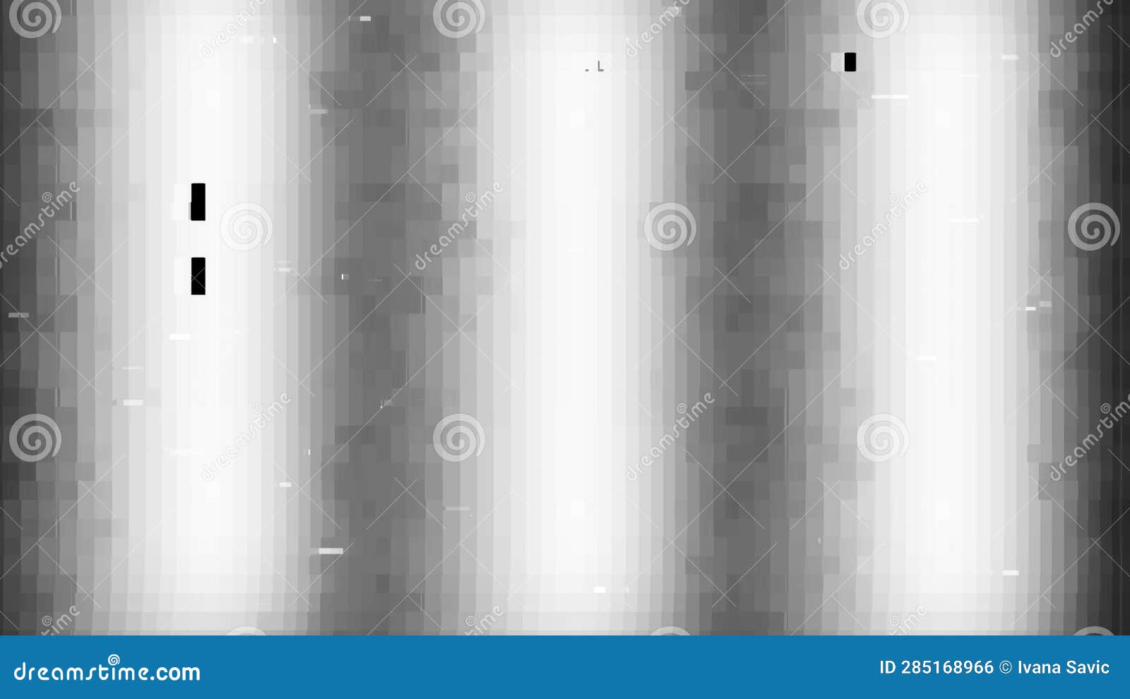 Digital Static Shape Triangle and Square Lines, Stripes Black and White ...