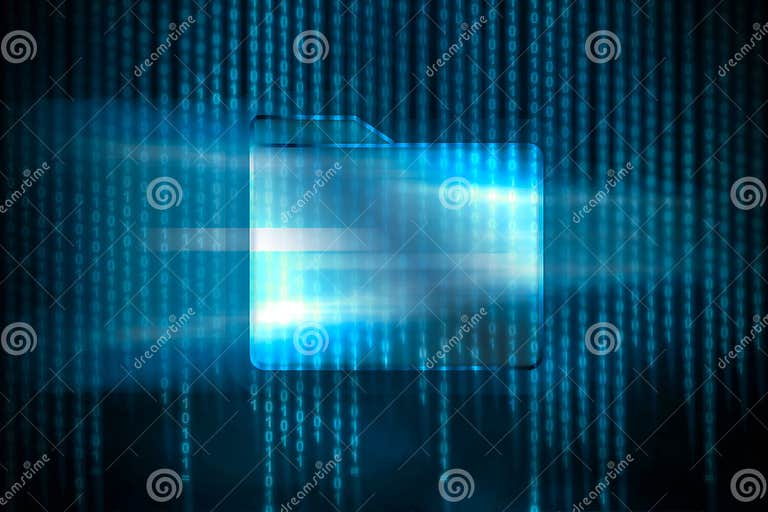 Digital storage stock illustration. Illustration of code - 51305801