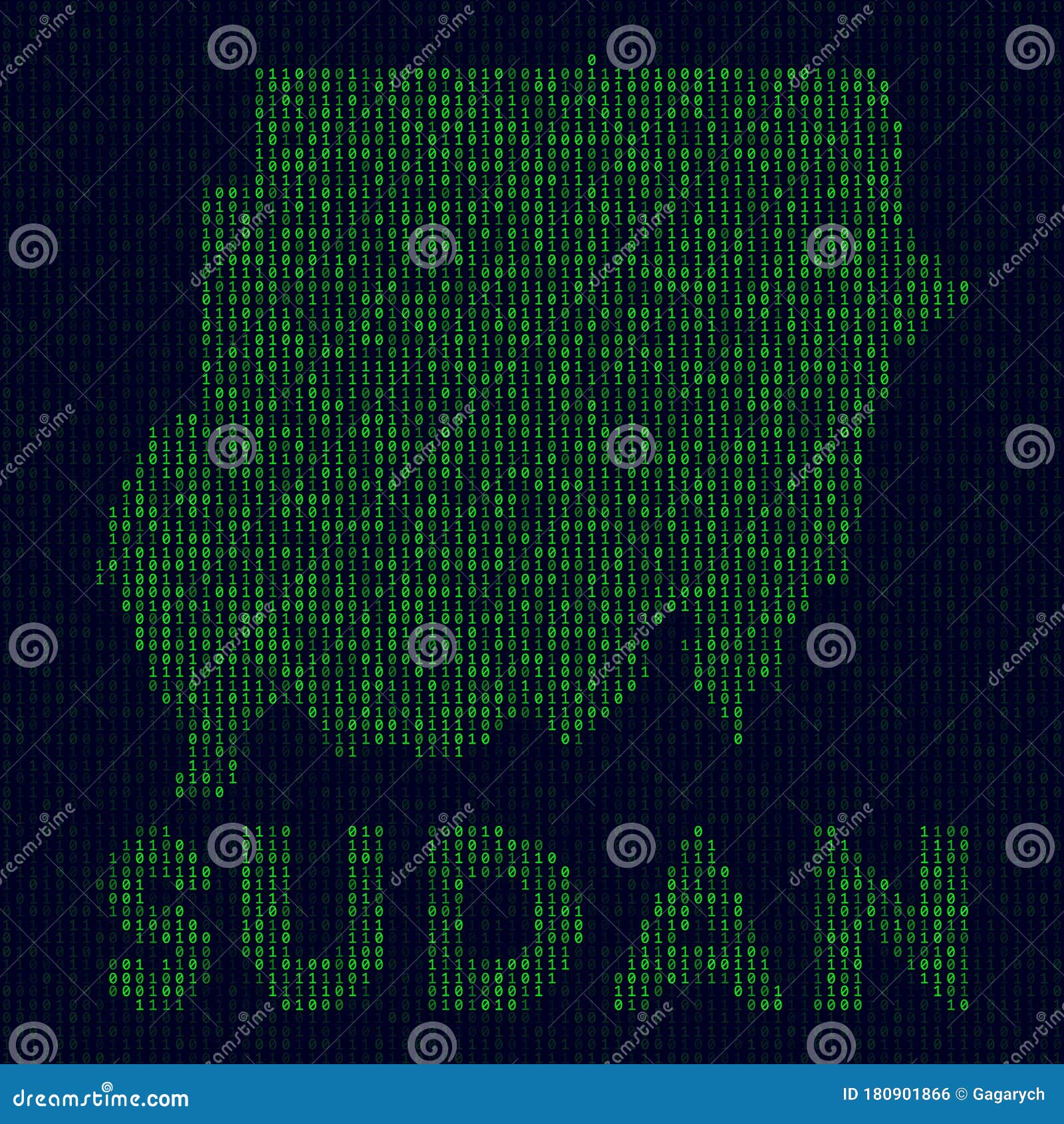 Digital Sudan logo. stock vector. Illustration of globe - 180901866