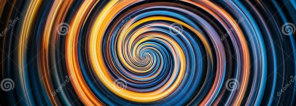 Digital Swirl, AI Generated Stock Illustration - Illustration of ...