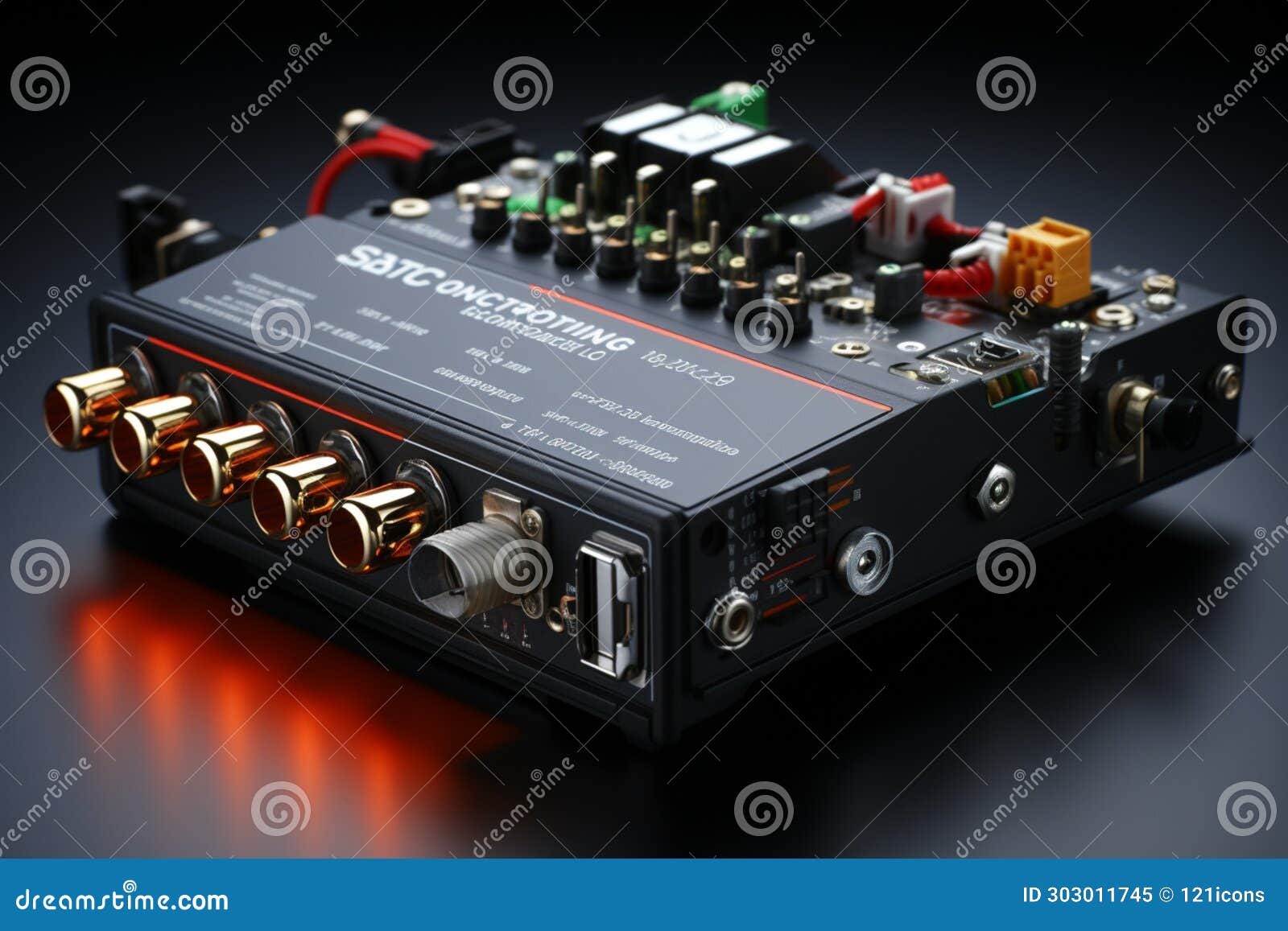 Digital Switching System stock illustration. Illustration of speed ...