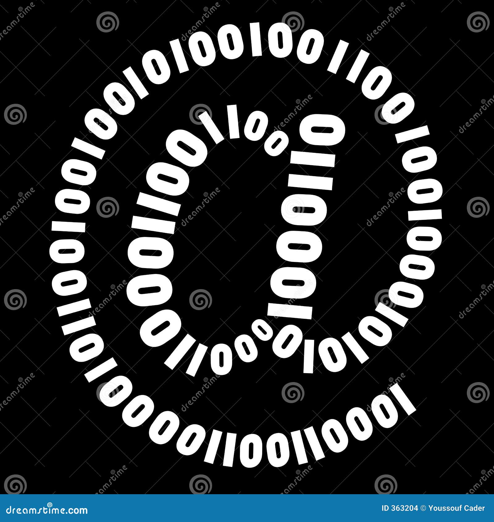 Digital Symbol stock illustration. Illustration of signature - 363204