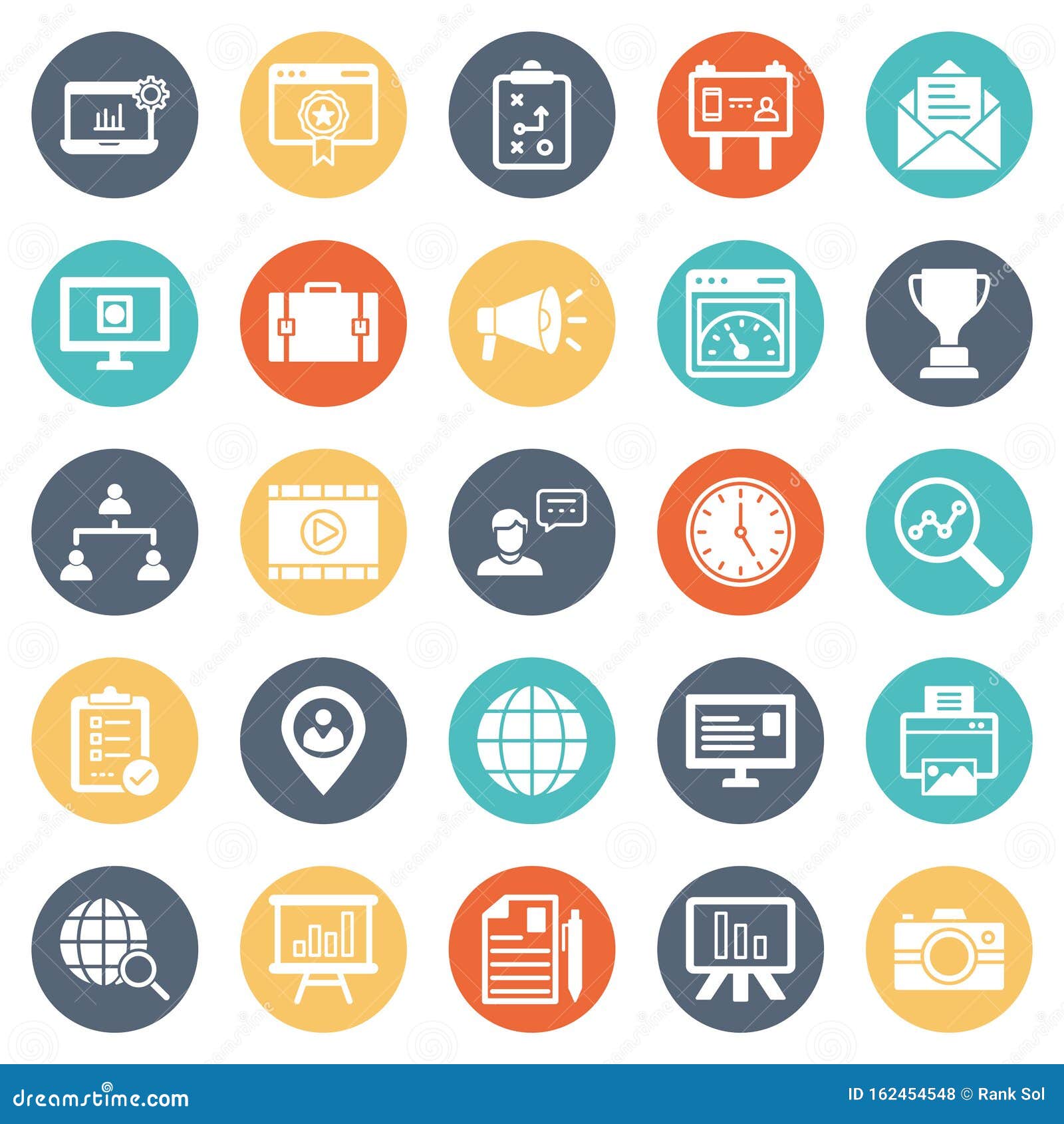 Digital System Vector Icons Set Every Single Icon Can Easily Modify or ...