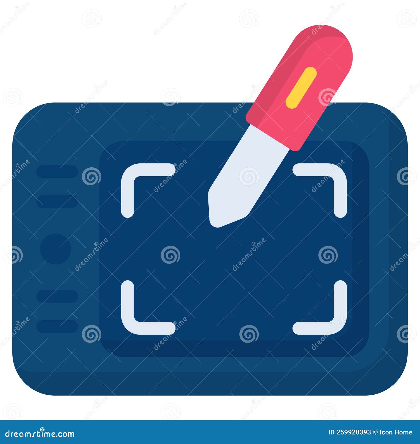 Digital Tab Flat Icon , Photography and Digital Art Flat Vector Icon ... Digital Tab Flat Icon , Photography and Digital Art Flat Vector Icon ...
