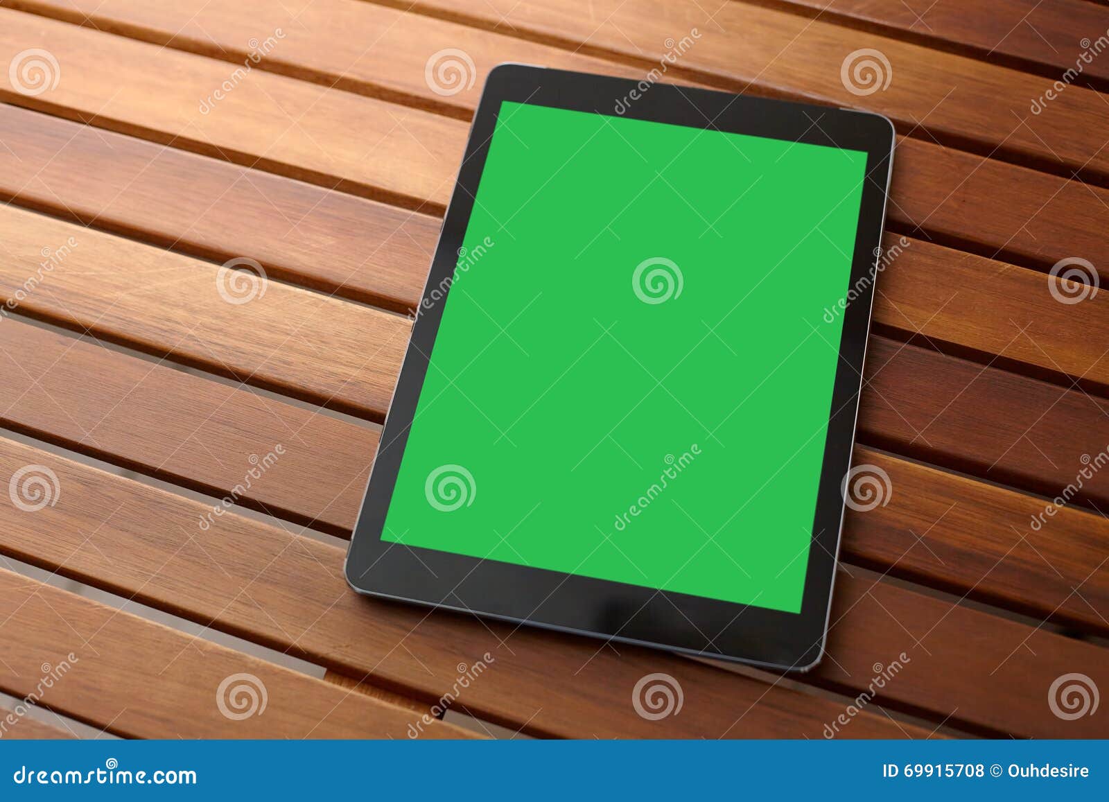 Digital Tablet Computer with Screen Stock Photo - Image of wireless ...