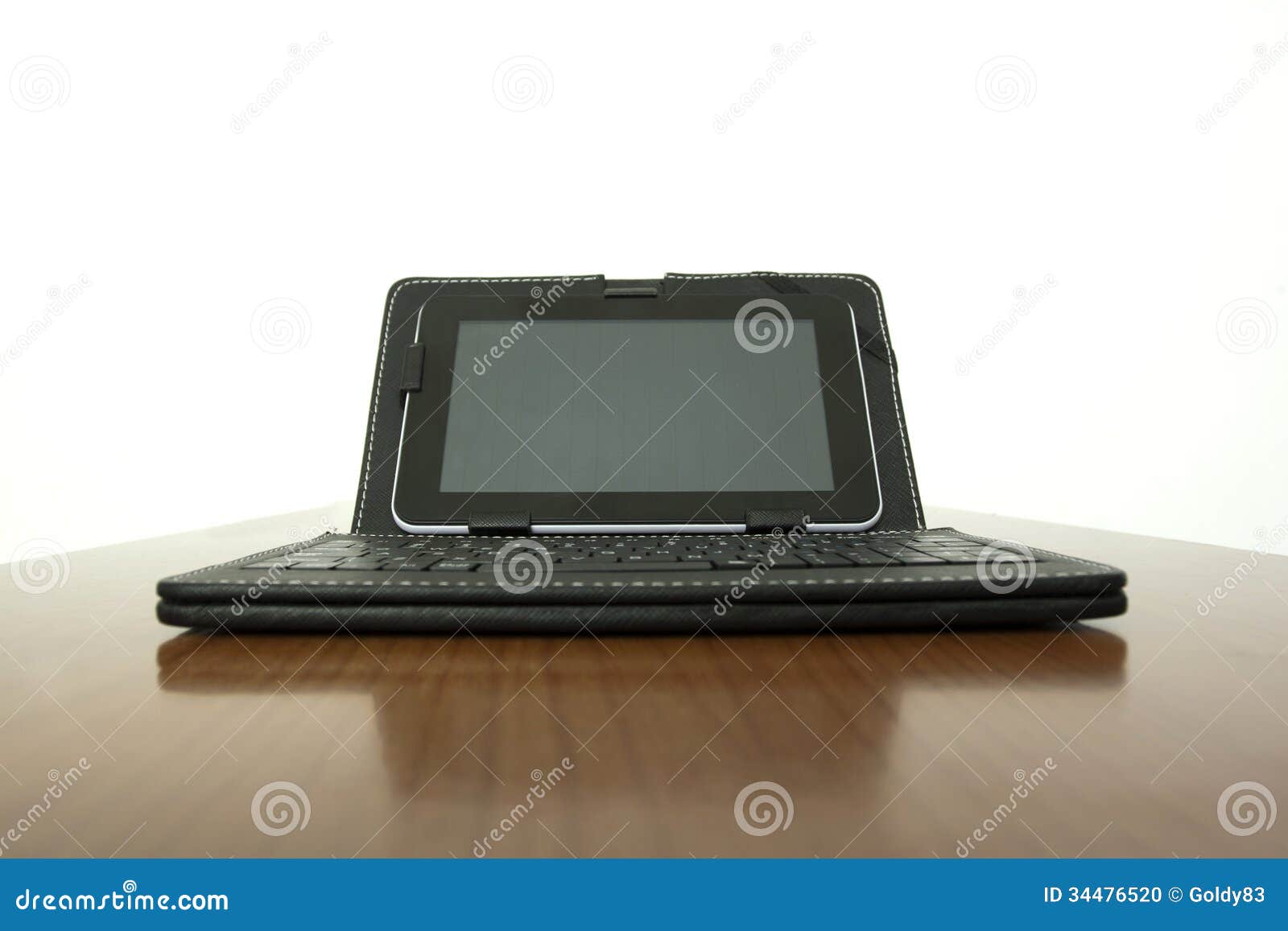 Digital Tablet To Laptop on the Table Stock Photo - Image of mini ...