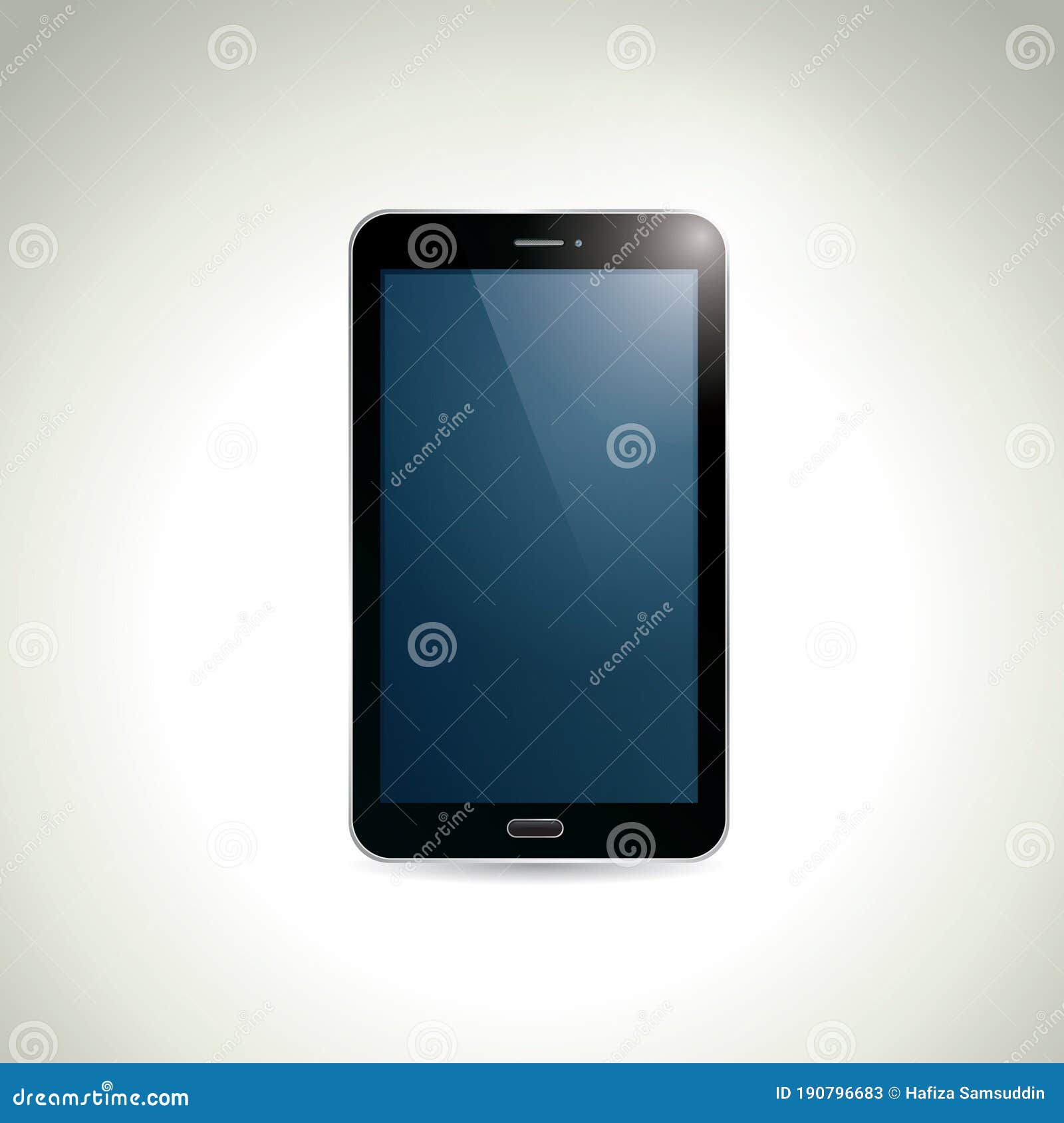 Digital Tablet. Vector Illustration Decorative Design Stock Vector ...